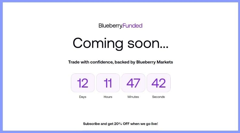 Blueberry Markets Is the Latest CFDs Broker to Launch Prop Trading Platform