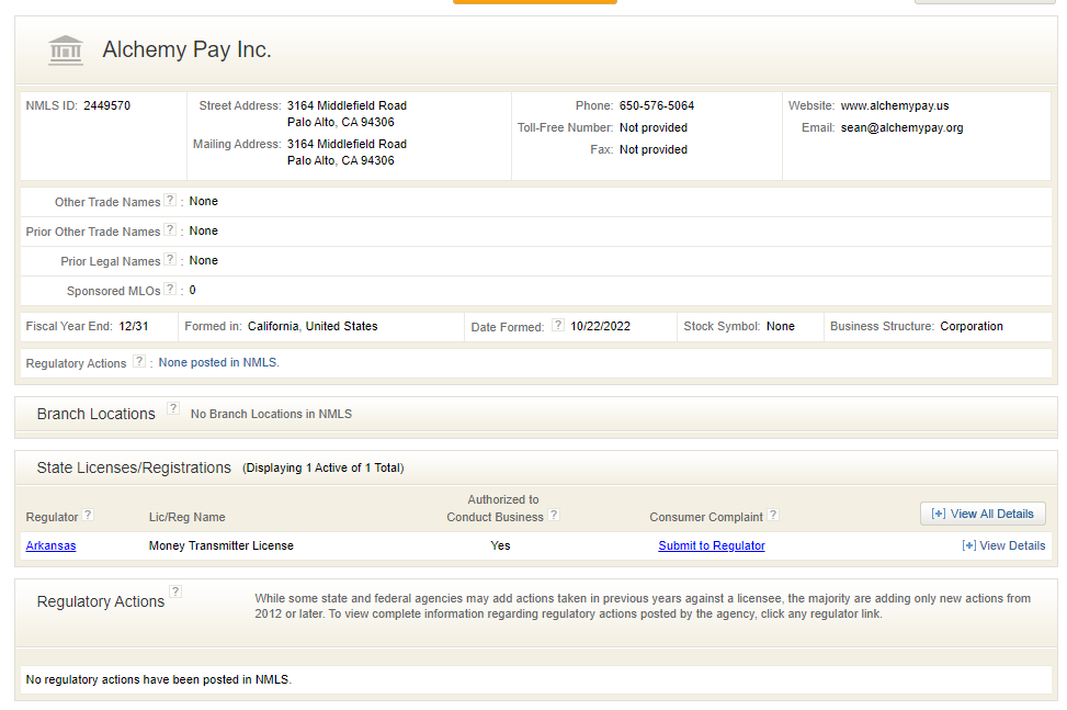 Alchemy Pay Obtains Key U.S Payment License