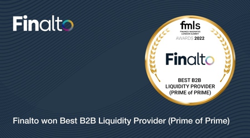 Finalto won Best B2B Liquidity Provider (Prime of Prime)