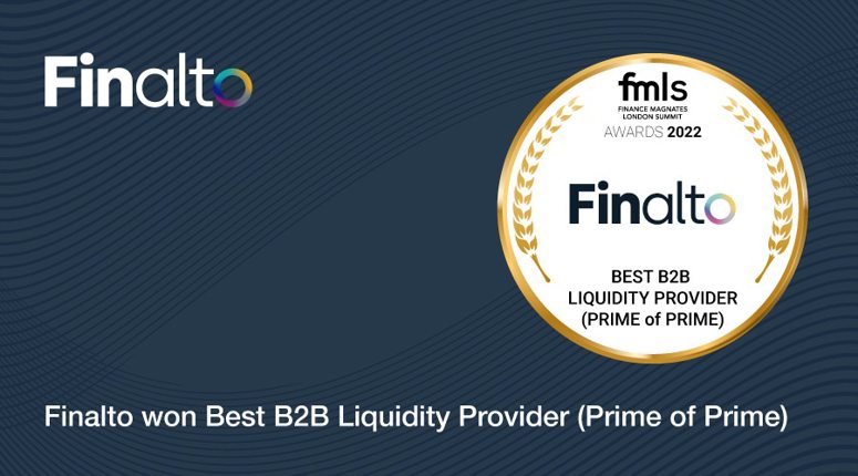 Finalto won Best B2B Liquidity Provider (Prime of Prime)