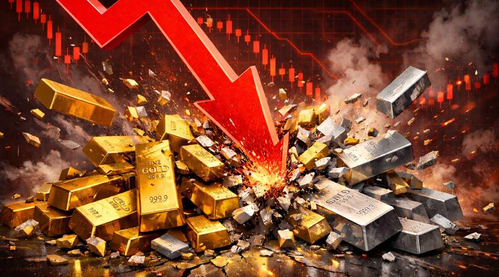 Why Is Gold Crashing? How Low Can XAU/USD Chart Go and Gold Price ...