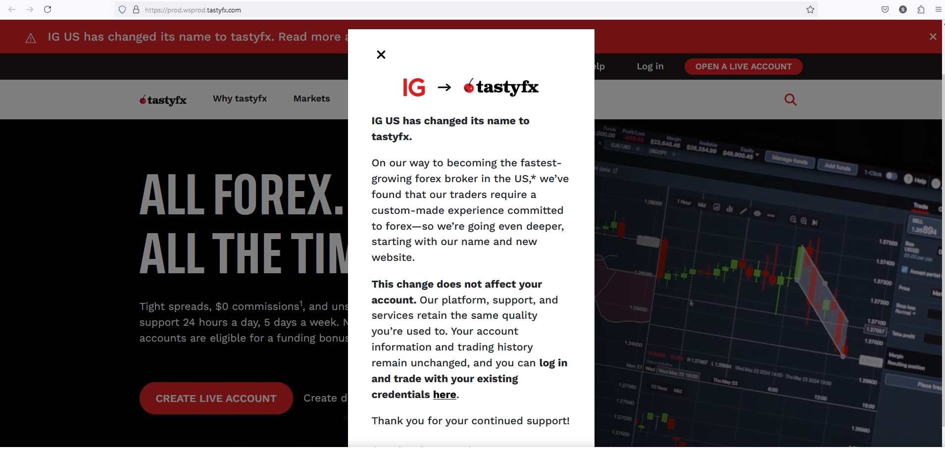 IG Group Redirects Daily FX Website, Launches "Trade Live with IG ...