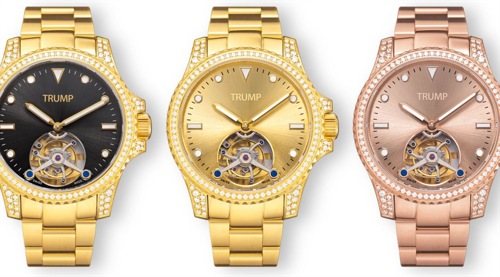Donald Trump and His Latest Hustle: $100,000 Watches!