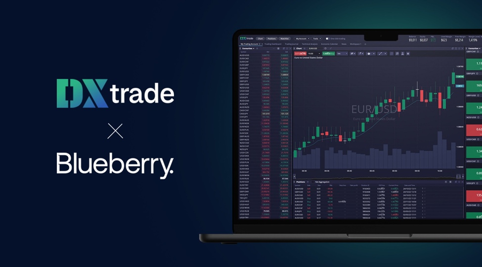 Blueberry Adds DXtrade to Its MetaTrader Platforms Lineup