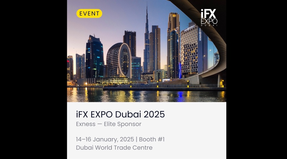 Exness Takes Center Stage as the Official Sponsor of iFX EXPO Dubai 2025