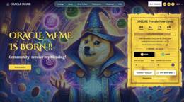 ORACLE MEME Coin Presale Achieves $208,000 Milestone in Minutes