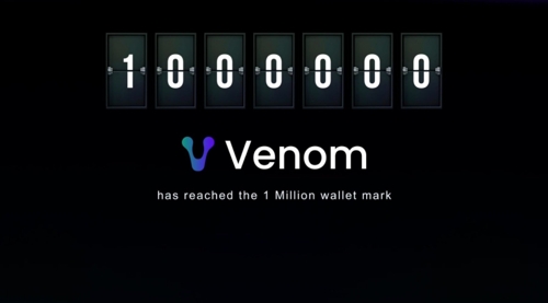 Venom Blockchain Surpasses One Million Registered Wallets in Record Time